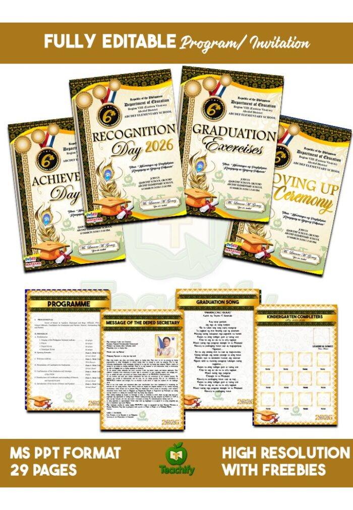 Graduation • Moving Up • Recognition • Achievement Program Invitations ...